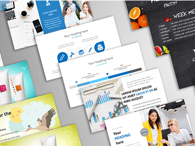 Download our FREE Digital Signage PowerPoint Templates